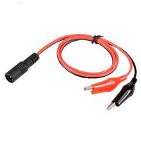China 5.5x2.1mm DC Female to Dual Alligator Clips Power Testing Adapter Cable for sale