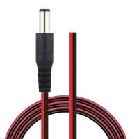 China Custom 5521 5525 3.5mm DC Male to Bare Wire Cable - 0.5A to 2A Current, 1m to 3m Length Options for sale