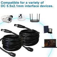 China Custom 5V 1A 2A DC Power Extension Cable Male to Female 5.5x2.1mm 5.5x2.5mm for sale
