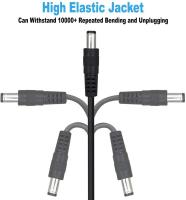 China Custom 2.1x5.5mm DC Power Extension Cable 12V 2A with Multiple Length Options 1m-20m for sale