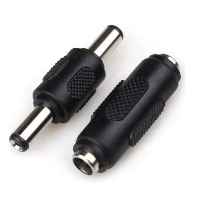 China 12V 24V DC Barrel Jack Power Connector Adapter 2.1x5.5mm 2.5x5.5mm Male Female for sale