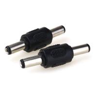China 12V 24V DC Barrel Jack Power Connector Adapter 2.1x5.5mm 2.5x5.5mm Male Female for sale