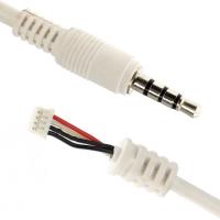 China Custom White 3.5mm TRRS Audio DC Jack to JST Connector 2.0mm 2.54mm Pitch Assembly Cable 0.5m 1m for sale