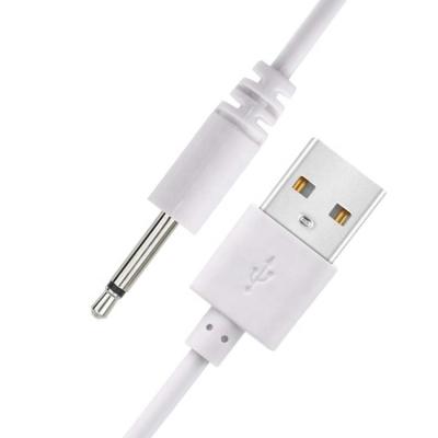 China Multi Sizes USB to 2.5mm DC Jack Power Charging Cable for Vibrator for sale