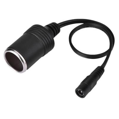China 120W 12V 10A Car Cigarette Socket to DC 5.5mm x 2.1mm Power Adapter Cable 30cm SPT-2 Wire for sale