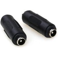 China 12V 24V 5.5mm x 2.1mm Female to Female DC Power Jack Connector Adapter for LED Strip CCTV Camera for sale