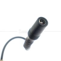 China DC Female Barrel Jack Plug 5.5x2.1mm Connector with Tinned Pigtail Wire for LED Lights - 0.12m to 5m Lengths, 0.5A to 2A Current for sale