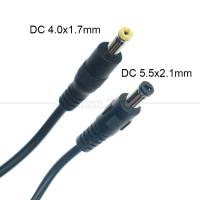 China Custom DC Power Cable 5.5x2.5mm to 4.0x1.7mm 18-28 AWG 1-10m for Security Camera LED Strip for sale