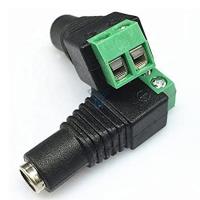 China Solderless Female DC Power Plug Connector 5.5x2.5mm 5.5x2.1mm 12V 24V for CCTV Camera LED Strip for sale