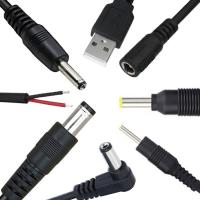 China DC Power Extension Cable 5.5x2.1mm Male to Female 12V 2A 1m for CCTV Camera for sale
