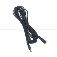 China DC Power Extension Cable 5.5x2.1mm Male to Female 12V 2A 1m for CCTV Camera for sale
