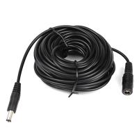 China DC Power Extension Cable 5.5x2.1mm Male to Female 12V 2A 1m for CCTV Camera for sale