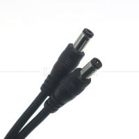 China Custom 16AWG DC Power Extension Cable 5.5x2.1mm Male to Male 12V for CCTV for sale