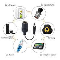 China 120W 12V 10A Car Cigarette Lighter Female Socket to DC 5.5x2.1mm Male Power Charger Cable 30cm for sale