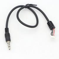 China Custom 3.5mm TRRS Audio Jack to JST 2.0mm 2.54mm Pitch Cable 1M 2M 3M for sale