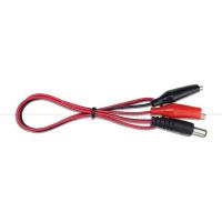 China 30cm DC 5.5x2.1mm Male Female to Dual Alligator Clips Power Supply Cable 22AWG for sale