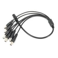 China 1 to 6 Way DC Power Splitter Cable 5.5x2.1mm 5V 1A for CCTV LED Strip for sale
