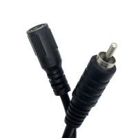 China RCA Male to DC 5.5x2.1 5.5x2.5 3.5x1.35mm Female Plug Barrel Jack 12V Power Cable for sale