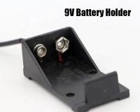 China 15cm DC Plug 2.1x5.5mm Switch Cover Holder Box  9V Battery Case for sale