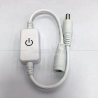 China 12V/24V Touch Controller Dimmer Switch with DC 5.5x2.1mm Connectors and 25cm Cable for LED Strip Lights for sale