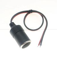 China 12V 24V 10A 18AWG DC Car Cigarette Lighter Female Socket Power Adapter Extension Cable for sale