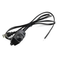 China 1.8m Rotary Knob LED Dimmer Switch Controller Cable with US Plug for 110-125VAC Lighting Systems for sale