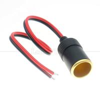 China 12V 24V 20A Pure Copper DC Car Cigarette Lighter Female Socket Power Adapter Extension Cable for sale