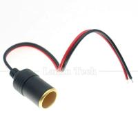 China 12V 24V 20A Pure Copper DC Car Cigarette Lighter Female Socket Power Adapter Extension Cable for sale