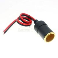 China 12V 24V 20A Pure Copper DC Car Cigarette Lighter Female Socket Power Adapter Extension Cable for sale