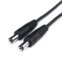 China OEM DC Power Cable 5.5x2.1mm Male to Male 2 Cores 18AWG 1M 3M 12V for sale