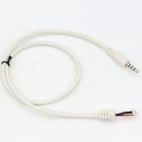 China Custom White 3.5mm TRRS Audio Jack to JST 2.0mm 2.54mm Pitch Connector Assembly Cable for sale