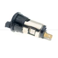 China 12V 24V Waterproof Car Cigarette Lighter Female Socket Power Charger Adapter for Motorcycle 10A for sale