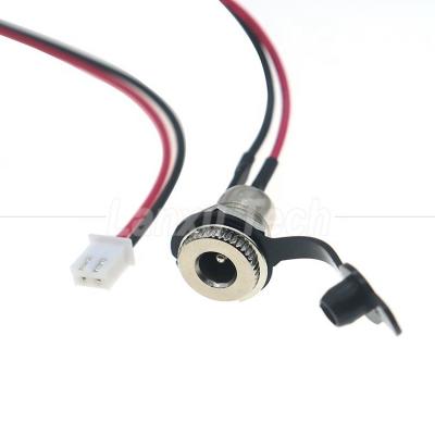 China Waterproof DC Female Socket 5.5x2.1mm 5.5x2.5mm Jack DC099 to XH2.54 Connector Cable 12V 24V for sale
