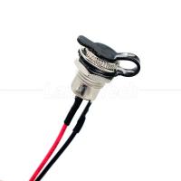 China Waterproof DC Female Socket 5.5x2.1mm 5.5x2.5mm Jack DC099 to XH2.54 Connector Cable 12V 24V for sale