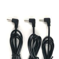 China Custom 90 Degree Angle DC Barrel Jack 2.5x0.7mm to Stripped Tinned Bare Wire End Cable for sale