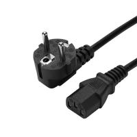 China EU Plug Dimmable Power Cable 1.8M 250V for Desk Lamps and Computer Equipment for sale