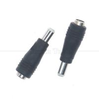 China 5.5x2.1mm Female to 5.5x2.5mm Male DC Power Barrel Jack Connector Converter Adapter 3-60V 1-5A for sale