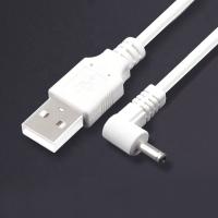 China Custom 90 Degree Angle 1m USB to DC Male 3.5x1.35mm Power Extension Cable 5V 2A for sale
