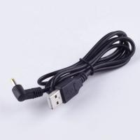 China 90 Degree L Shape USB to DC 4.0x1.7mm Charging Cable 1m 5V for LED Strip Fan for sale