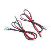 China 18AWG 10A Metal Threaded Panel Mount DC Power Jack 5.5x2.1mm 5.5x2.5mm Female Socket Connector Pigtail Cable for sale