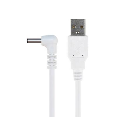 China USB to DC Power Cable 5.5x2.1mm 5.5x2.5mm 1.35x3.5mm 90 Degree Angle 5V 2A Charging Cord for sale