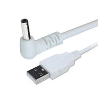 China USB to DC Power Cable 5.5x2.1mm 5.5x2.5mm 1.35x3.5mm 90 Degree Angle 5V 2A Charging Cord for sale