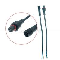 China Waterproof M12 Assembly Cable 2-8 Pin Male Female IP68 Connector for LED for sale