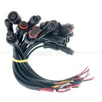 China Waterproof M12 Assembly Cable 2-8 Pin Male Female IP68 Connector for LED for sale