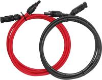 China 10AWG 6mm Waterproof Solar Extension Cable with Male and Female Connectors for Solar Panel for sale