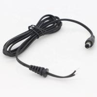 China DC Power Cable 2.1x5.5mm Male Female to Open Pigtail 1m 2m 3m OEM for sale