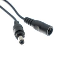 China Male to Female 5.5x2.1mm DC Power Extension Cable 1M 2M 3M 12V 24V for CCTV Camera LED Strip for sale