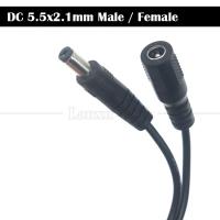 China 12V DC Power Extension Cable 5.5x2.1mm Barrel Jack 1m 3m 5m 10m Male to Female for sale