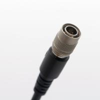 China 90 Degree Right Angle Male to Female 5.5x2.1mm DC Screw Power Charger Cable 1m for sale