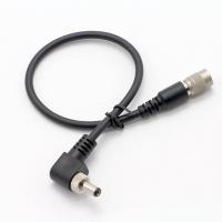 China 90 Degree Right Angle Male to Female 5.5x2.1mm DC Screw Power Charger Cable 1m for sale